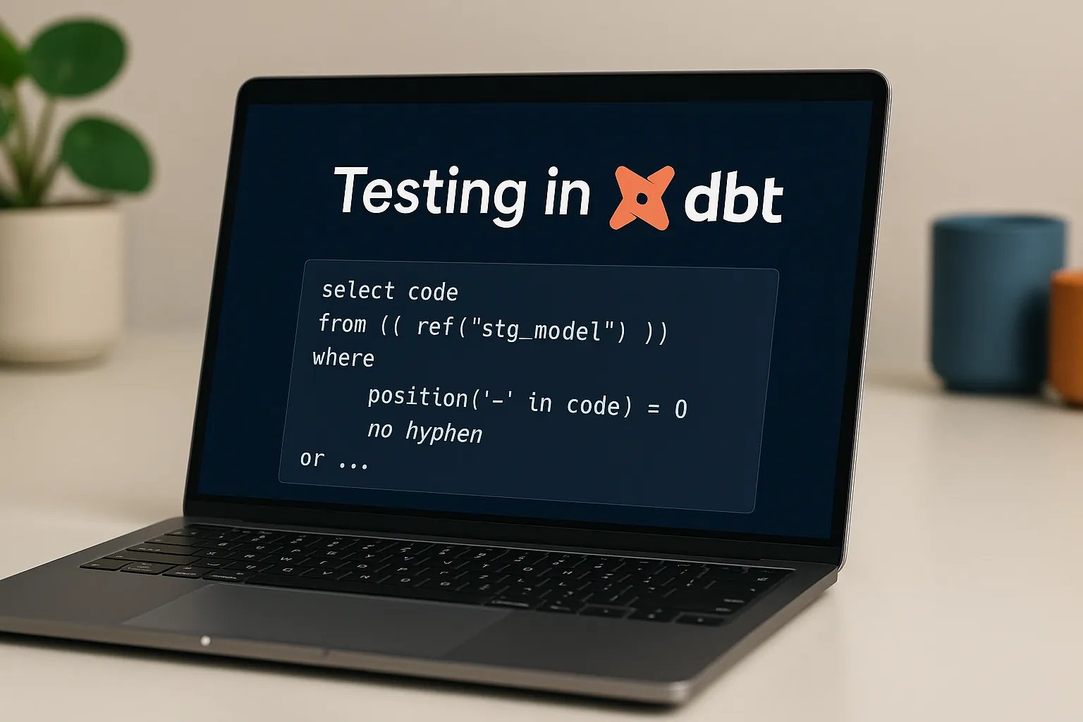 Testing in dbt - part 3